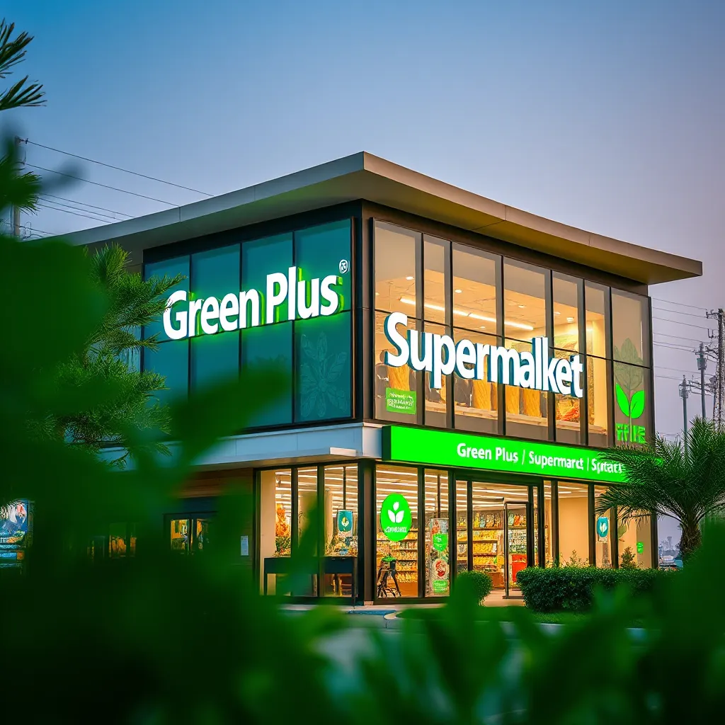 Discovering Green Plus Supermarket in Tecom, Dubai