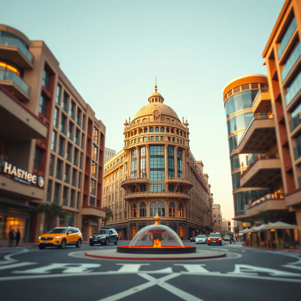 Exploring Hayat Boulevard Town Square in Dubai