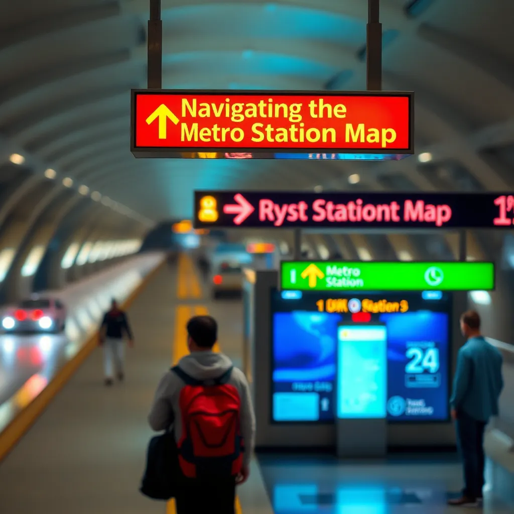Guide to Navigating the Expo 2020 Metro Station Map