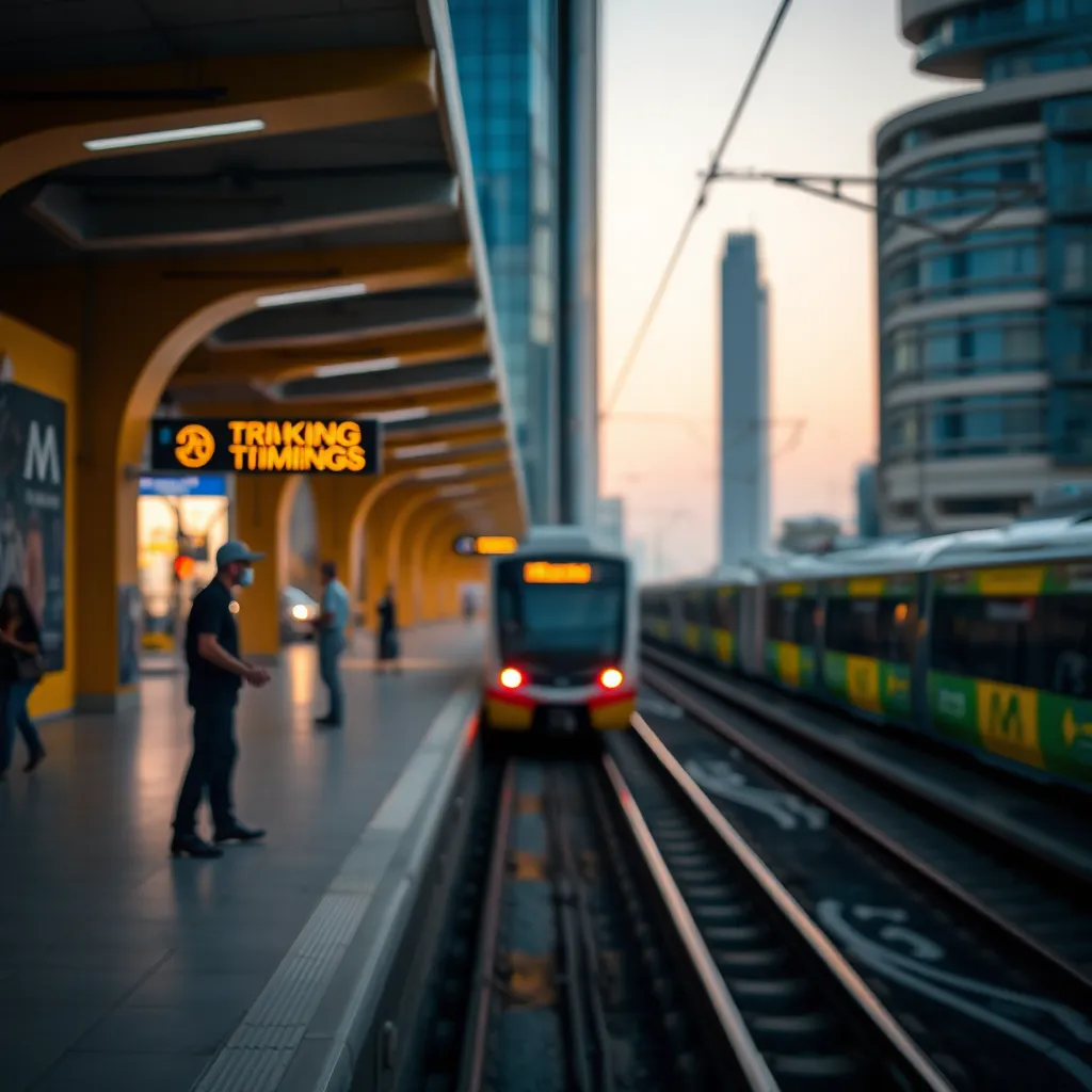 Comprehensive Guide to Sunday Metro Timings in Dubai
